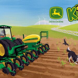 John Deere Kids Farm Friends Lift-a-Flap Board Book - Busy Tractor Helps Its Friends on the Farm