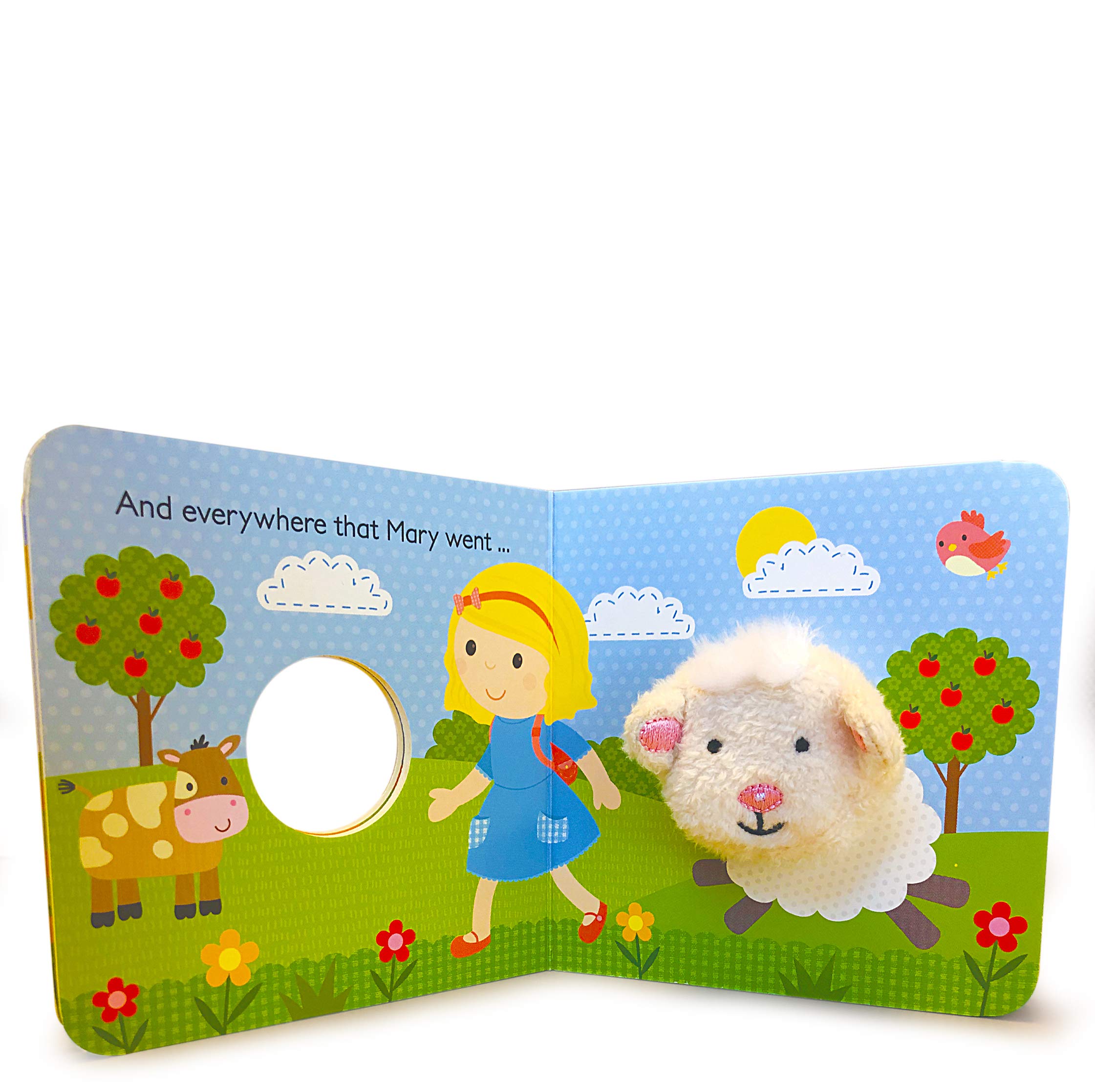 Mary Had a Little Lamb (Finger Puppet Book) (Finger Puppet Board Book)