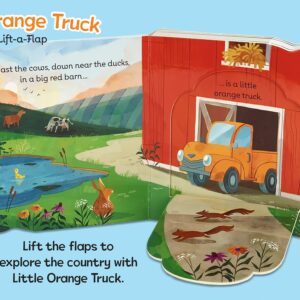 Little Orange Truck (Chunky Lift-a-flap Board Book)