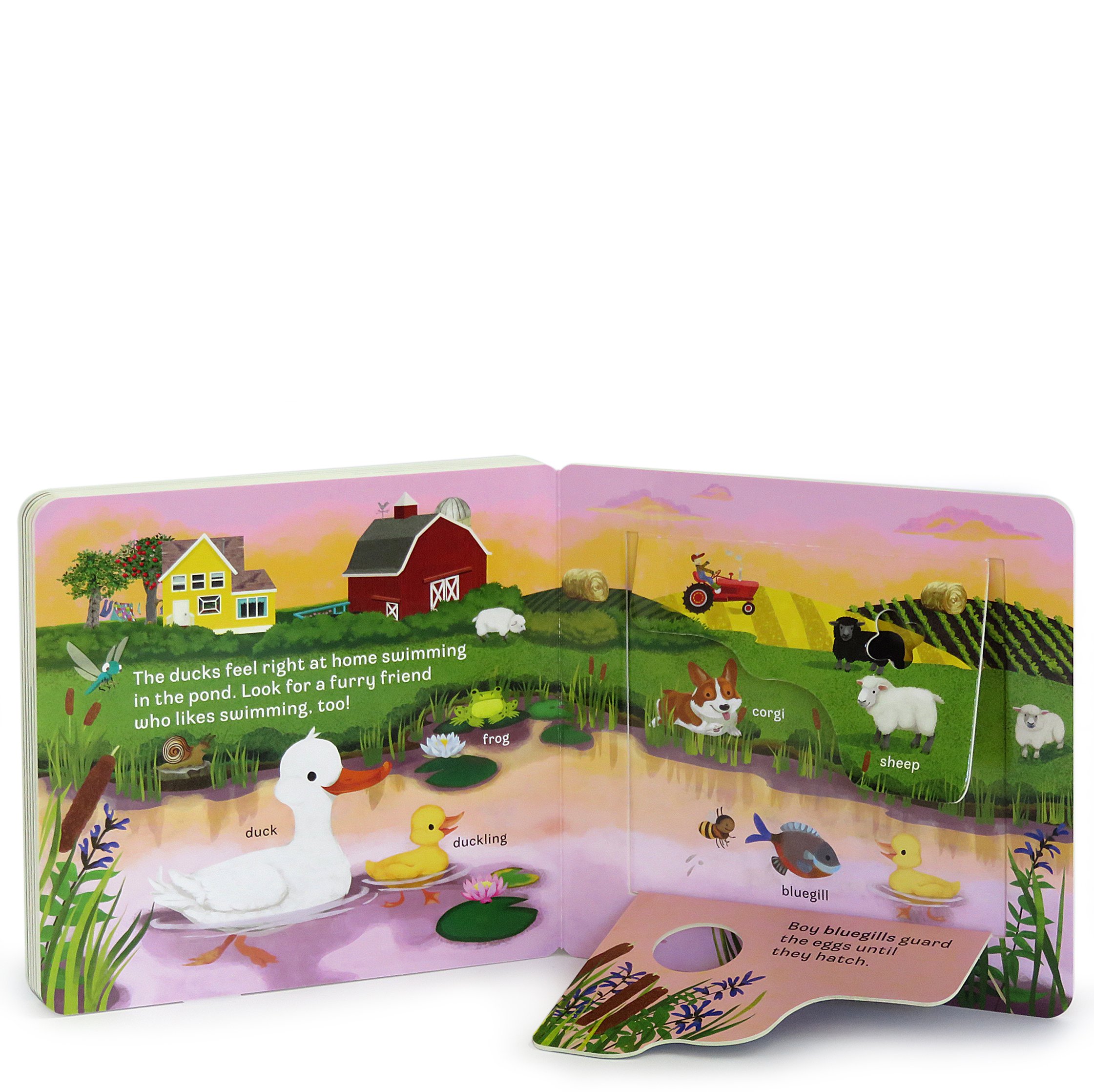 Moo: Peek-a-Flap Children's Board Book