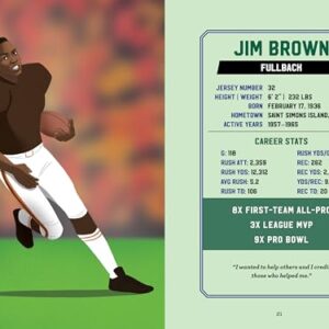 Football Biographies for Kids: The Greatest NFL Players from the 1960s to Today (Sports Biographies for Kids)