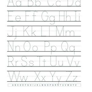 Trace Letters: Alphabet Handwriting Practice workbook for kids: Preschool writing Workbook with Sight words for Pre K, Kindergarten and Kids Ages 3-5. ABC print handwriting book