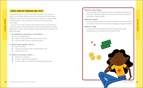 Investing for Kids Activity Book: 65 Activities about Saving, Investing, and Growing Your Money