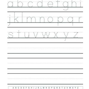 Trace Letters: Alphabet Handwriting Practice workbook for kids: Preschool writing Workbook with Sight words for Pre K, Kindergarten and Kids Ages 3-5. ABC print handwriting book