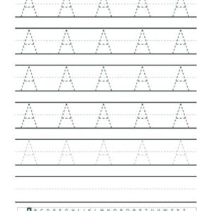 Trace Letters: Alphabet Handwriting Practice workbook for kids: Preschool writing Workbook with Sight words for Pre K, Kindergarten and Kids Ages 3-5. ABC print handwriting book