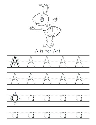 Trace Letters: Alphabet Handwriting Practice workbook for kids: Preschool writing Workbook with Sight words for Pre K, Kindergarten and Kids Ages 3-5. ABC print handwriting book