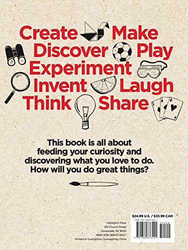 The Highlights Book of Things to Do: 500+ Screen-Free Activities, Brain Teasers, Recipes, Creative Projects, Craft Ideas and More for Endless Imaginative Play (Highlights Books of Doing)