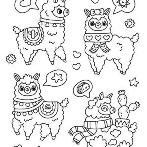 Kaleidoscope: Too Cute! Coloring