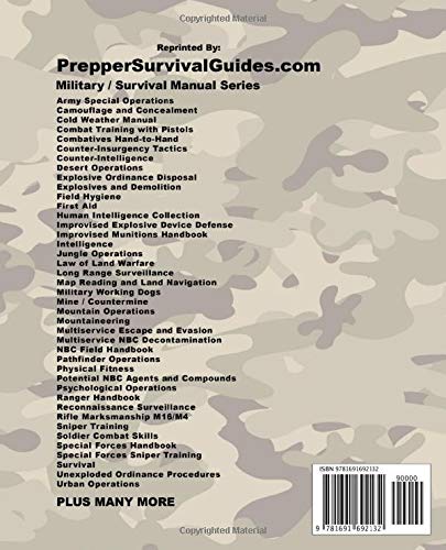 Survival Evasion Resistance Escape: Updated 2017 Air Force Handbook 10-644 (Not Obsolete 1985 Edition) – Convenient 7.5 x 9.25 inch size - 652 Pages - (Prepper Survival Army)