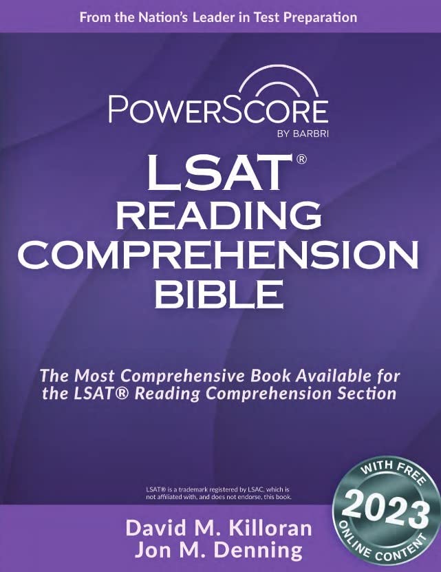 The PowerScore LSAT Bible Trilogy 2023 (LSAT Prep)