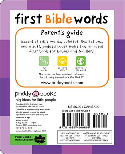 First 100: First 100 Bible Words Padded