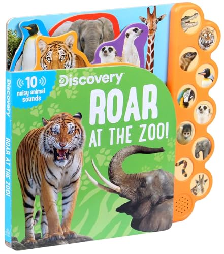 Discovery: Roar at the Zoo! (10-Button Sound Books) (Image on Book may slightly vary)