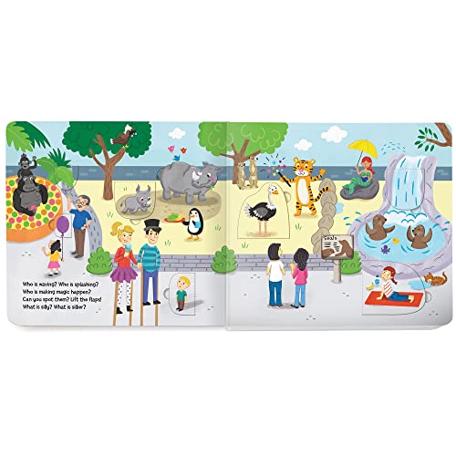 That's Silly!(TM) at the Zoo: A Very Silly Lift-the-Flap Book (Highlights Lift-the-Flap Books)