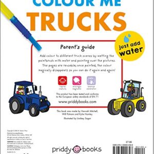 Color Me: Trucks: Paint the Pictures Again and Again!