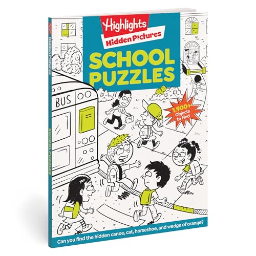 School Puzzles (Highlights Hidden Pictures)