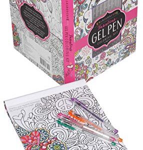 Kaleidoscope: Fabulous Gel Pen Coloring Kit