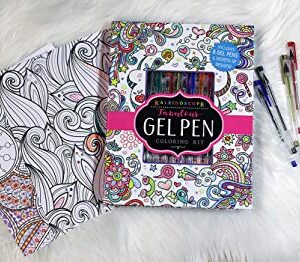 Kaleidoscope: Fabulous Gel Pen Coloring Kit