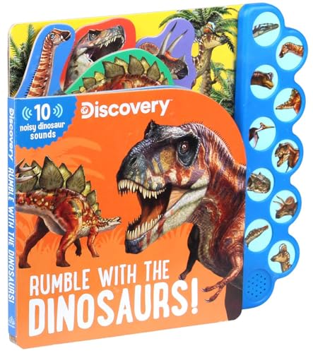 Discovery: Rumble with the Dinosaurs! (10-Button Sound Books)