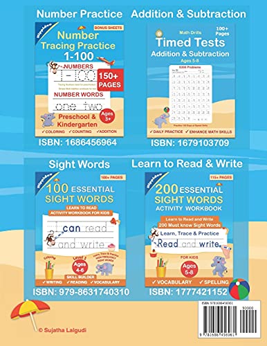 Trace Letters: Alphabet Handwriting Practice workbook for kids: Preschool writing Workbook with Sight words for Pre K, Kindergarten and Kids Ages 3-5. ABC print handwriting book