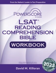 the powerscore lsat reading comprehension bible workbook (lsat prep)