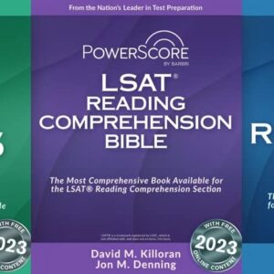 The PowerScore LSAT Bible Trilogy 2023 (LSAT Prep)