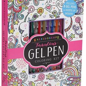 Kaleidoscope: Fabulous Gel Pen Coloring Kit