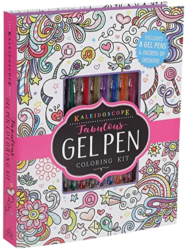 Kaleidoscope: Fabulous Gel Pen Coloring Kit