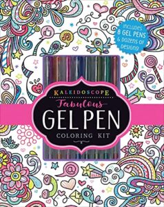 kaleidoscope: fabulous gel pen coloring kit