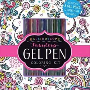 Kaleidoscope: Fabulous Gel Pen Coloring Kit