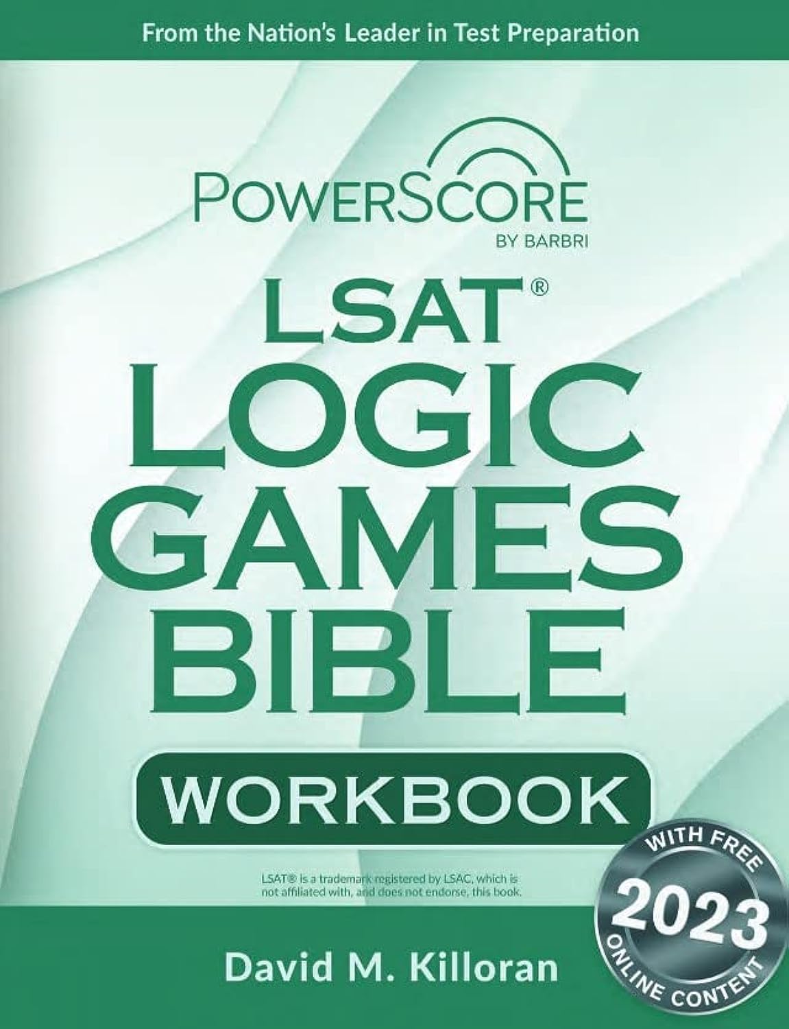 The PowerScore LSAT Logic Games Bible Workbook (LSAT Prep)