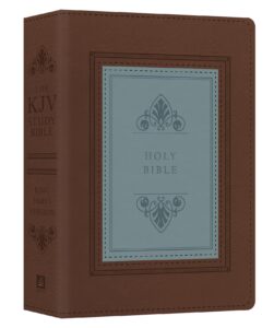 the kjv study bible - large print - indexed [teal inlay] (king james bible)