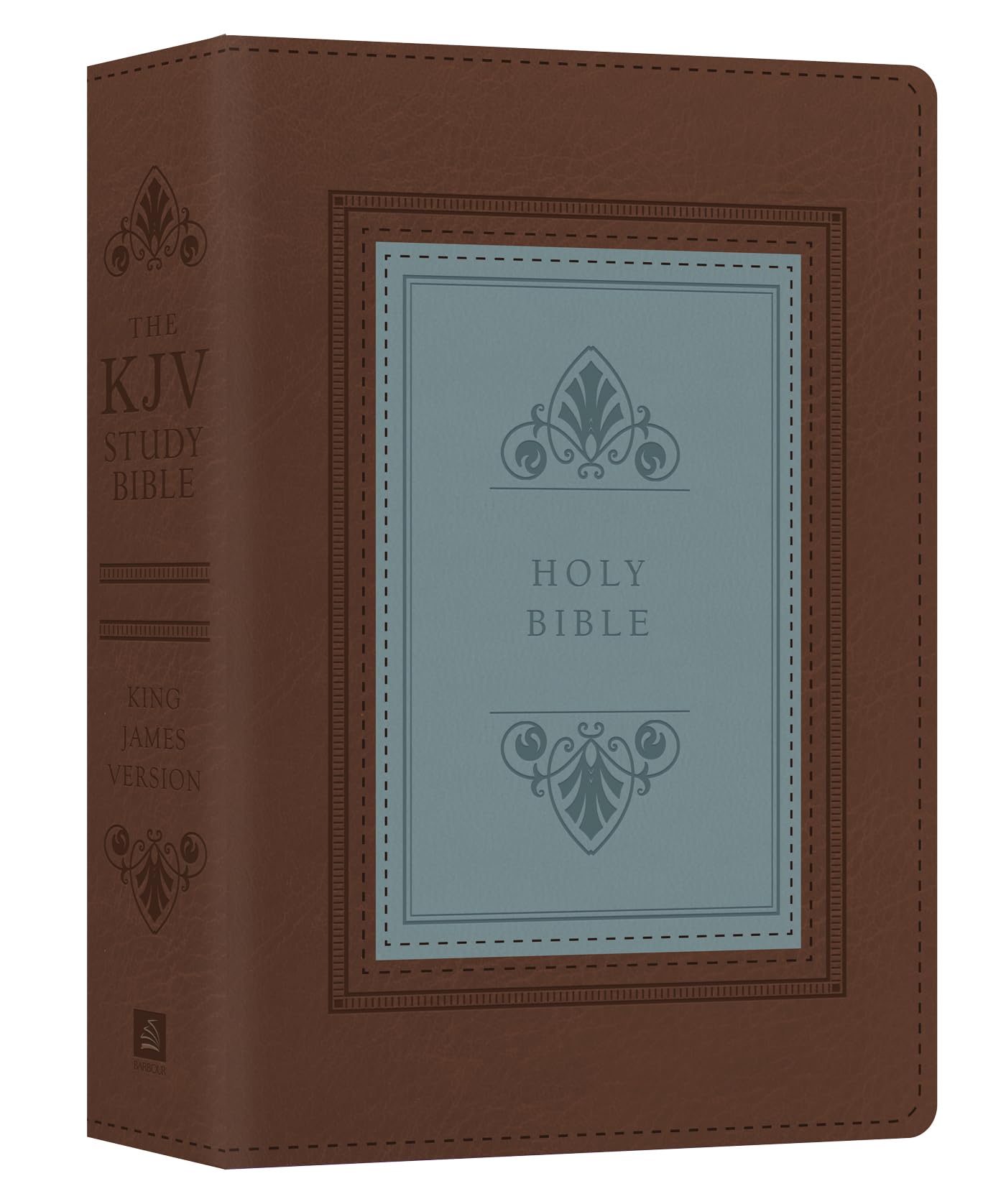 The KJV Study Bible - Large Print - Indexed [Teal Inlay] (King James Bible)