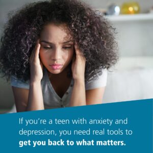 The Anxiety and Depression Workbook for Teens: Simple CBT Skills to Help You Deal with Anxiety, Worry, and Sadness