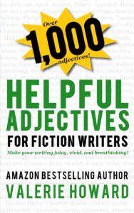 helpful adjectives for fiction writers (indie author resources)