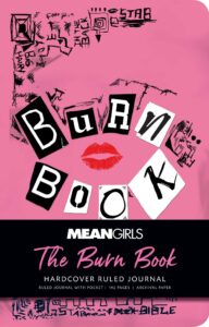 mean girls: the burn book hardcover ruled journal