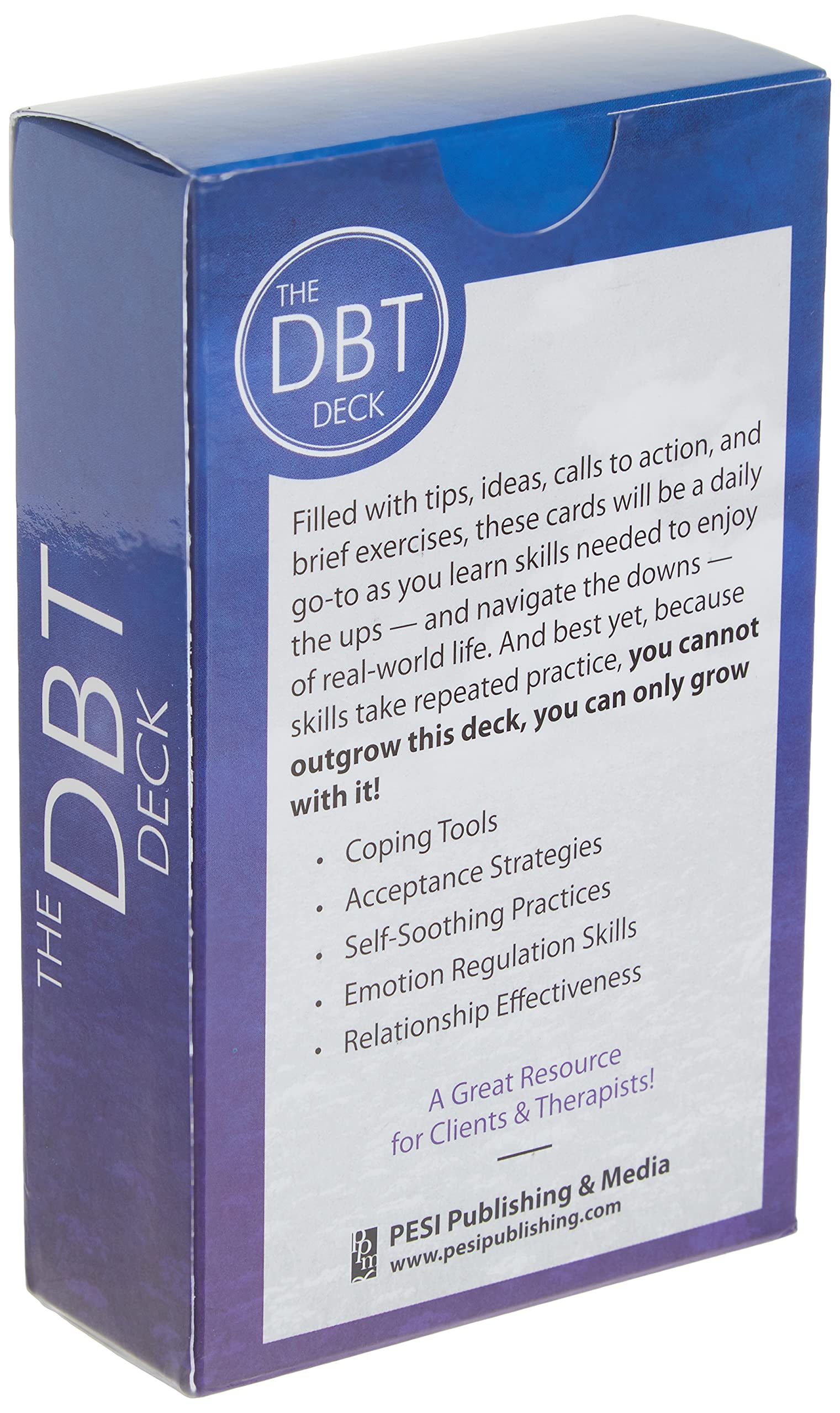 The DBT Deck for Clients and Therapists: 101 Mindful Practices to Manage Distress, Regulate Emotions & Build Better Relationships