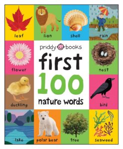 first 100 padded: nature words