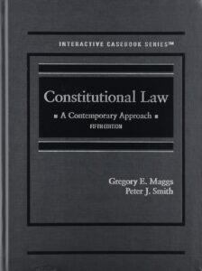 constitutional law: a contemporary approach (interactive casebook series)