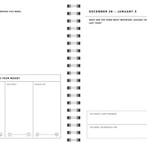 2021 Mood Tracker Planner: Understand Your Emotional Patterns; Create Healthier Mindsets; Unlock a Happier You! (Habit Tracker and Weekly Calendar)