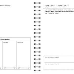 2021 Mood Tracker Planner: Understand Your Emotional Patterns; Create Healthier Mindsets; Unlock a Happier You! (Habit Tracker and Weekly Calendar)