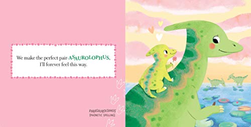 I Love You More, Babysaur: A Sweet and Punny Dinosaur Board Book for Babies and Toddlers (Punderland)