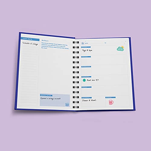 Stress Less, Spend Less Budget Planner: A 52-Week Financial Wellness Undated Organizer for Mindful Money Management