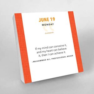 2023 Great Quotes From Great Leaders Boxed Calendar: 365 Inspirational Quotes From Leaders Who Shaped the World (Daily Calendar, Office Desk Gift for Him or Her)