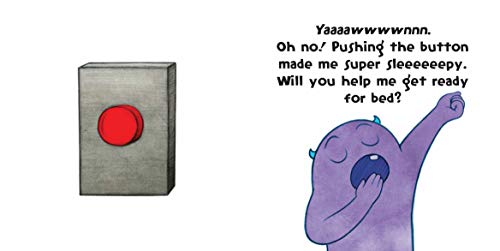 Don't Push the Button! Let's Say Good Night: An Interactive Bedtime Story for Kids