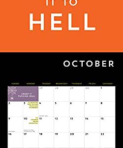 A F*cking 2022 Wall Calendar: Get Your Sh*t Together This Year - Includes Stickers! (Funny Monthly Calendar, White Elephant Gag Gift for Adults) (Calendars & Gifts to Swear By)