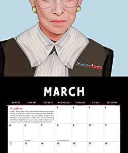 2023 The Legacy of Ruth Bader Ginsburg Wall Calendar: Her Words of Hope, Equality and Inspiration ― A yearlong tribute to the notorious RBG (12-Month Art Calendar)