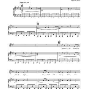 Taylor Swift - Red (Taylor's Version): Piano/Vocal/Guitar Songbook