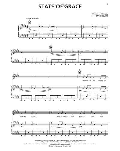 Taylor Swift - Red (Taylor's Version): Piano/Vocal/Guitar Songbook