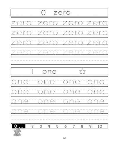 Number Tracing book for Preschoolers: Preschool Numbers Tracing Math Practice Workbook: Math Activity Book for Pre K, Kindergarten and Kids Ages 3-5