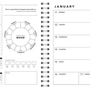 2021 Mood Tracker Planner: Understand Your Emotional Patterns; Create Healthier Mindsets; Unlock a Happier You! (Habit Tracker and Weekly Calendar)